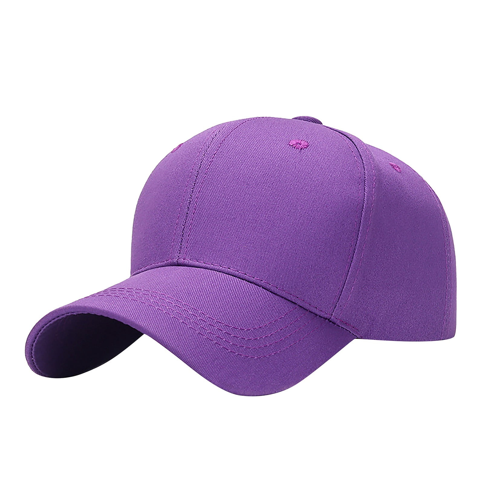 Hgrintd 2024 Hat for Fashion Women Men Adjustable Colorblock Baseball ...
