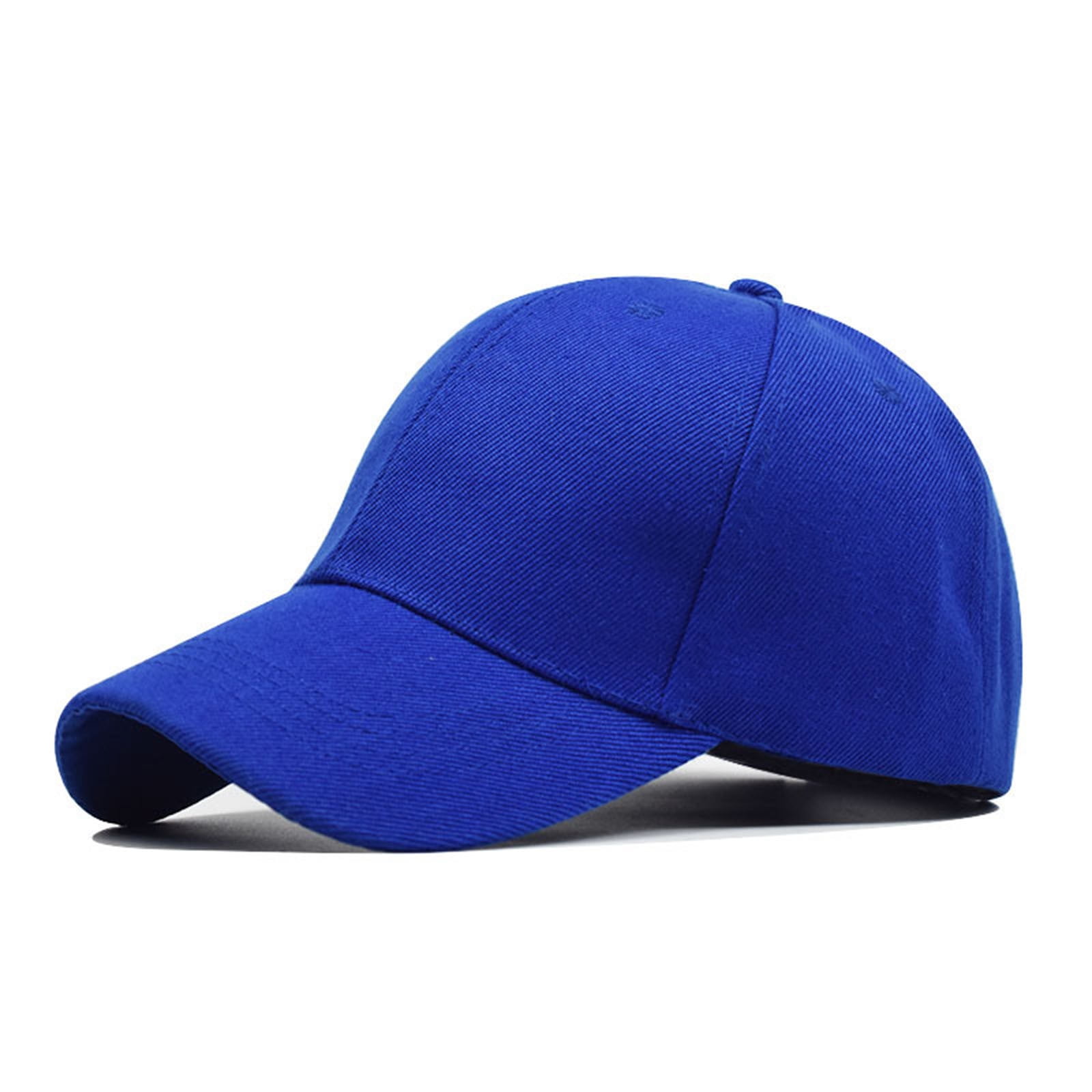 Hgrintd 2024 Hat for Fashion Solid Colour Baseball Cap Couple Curved ...