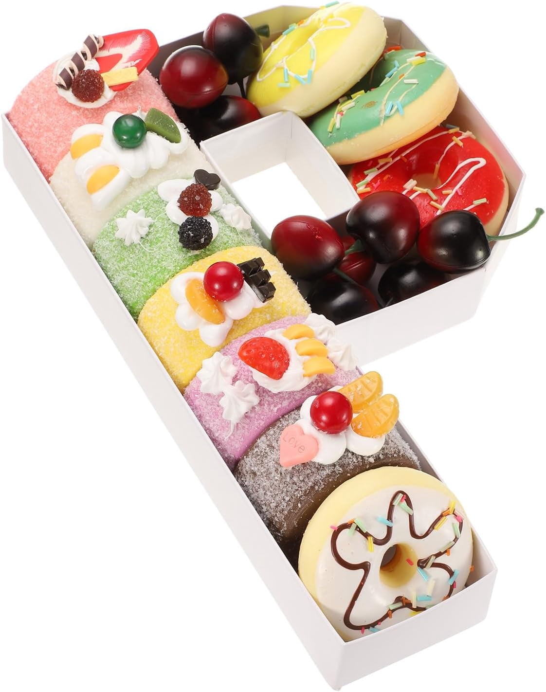 Hgudesign 10" Cardboard Letter for Charcuterie, Cardboard Food Tray for ...