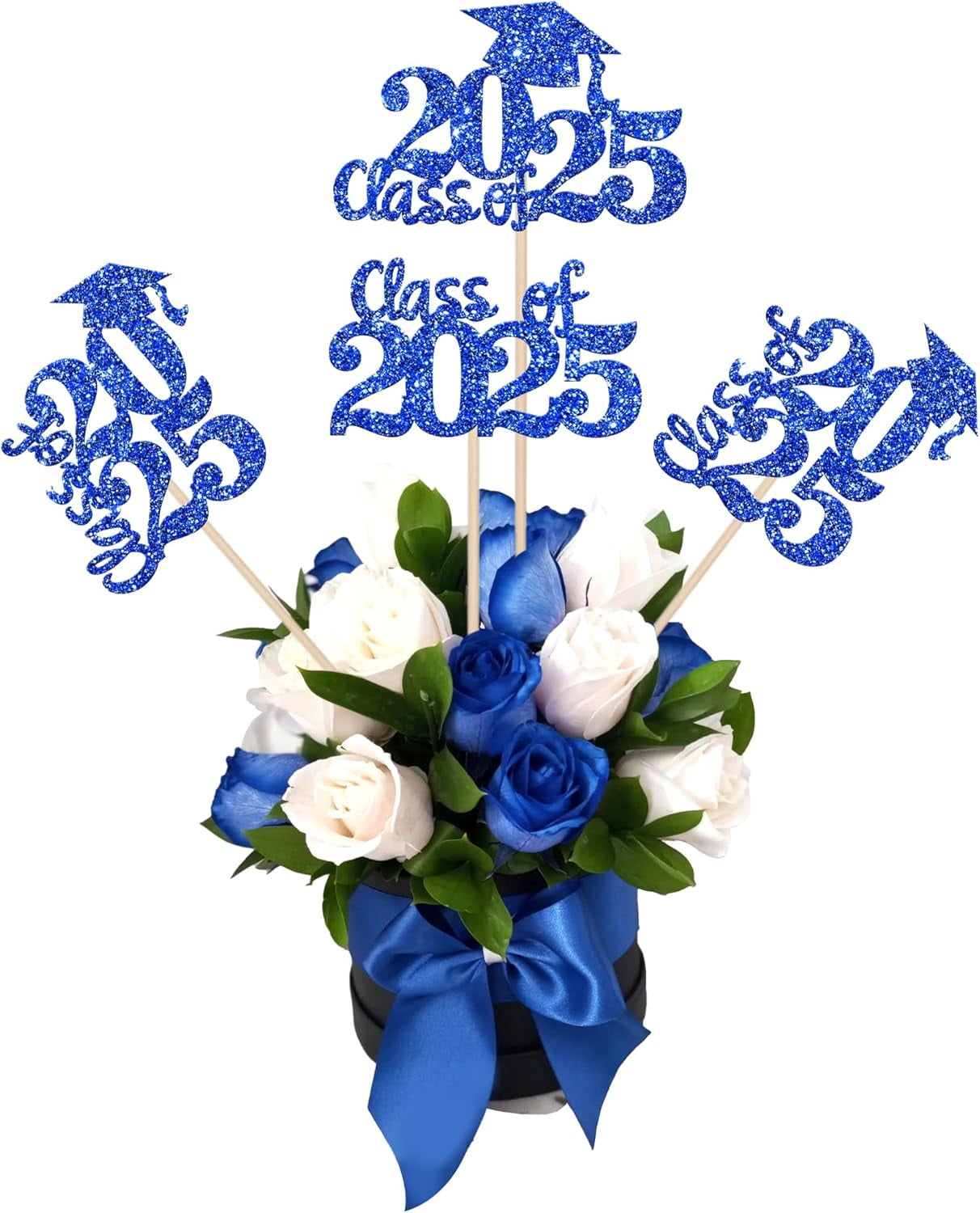Hgudesign 12 PCS Class of 2025 Graduation Centerpiece Sticks 2025 ...