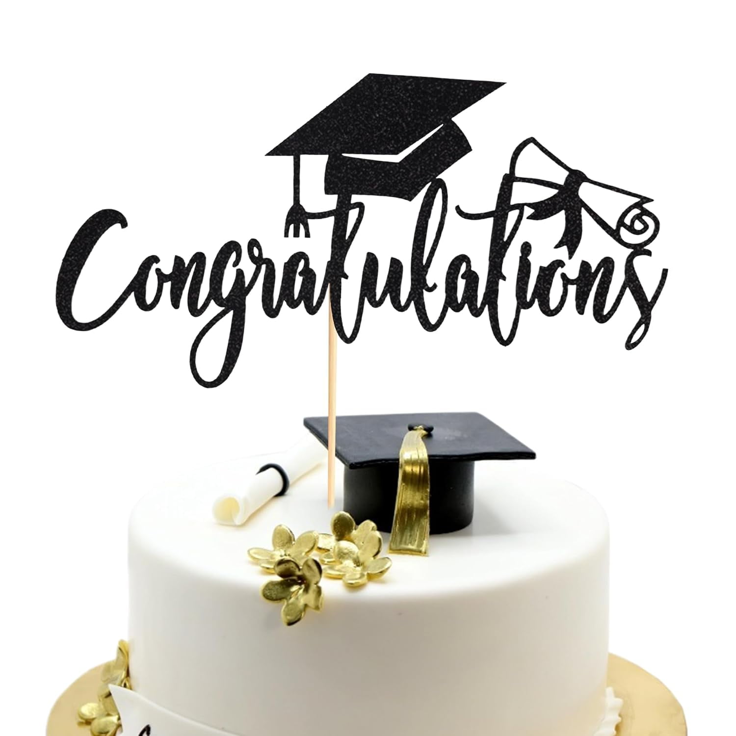 Hgudesign 1Pc Congratulations 2025 Graduation Cake Tor, Congrats Grad ...