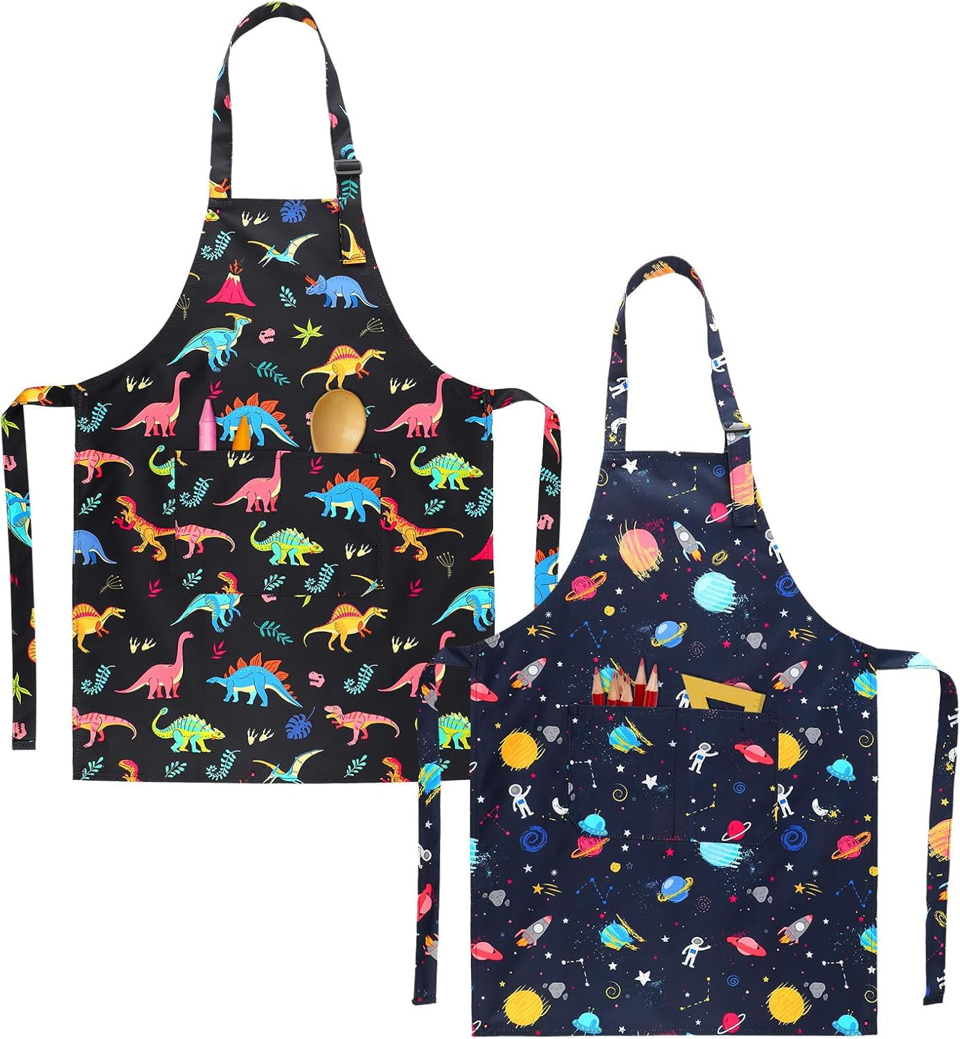 Hgudesign 2 Pack Kids An, Cute Coo Ans Adjustable Funny Kids Kitchen An ...