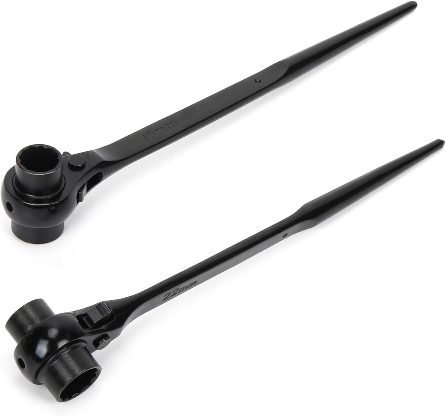 Hgudesign 2 Pieces 19mm×22mm(3/4"×7/8") Rrsible Ratcheting Wrench ...
