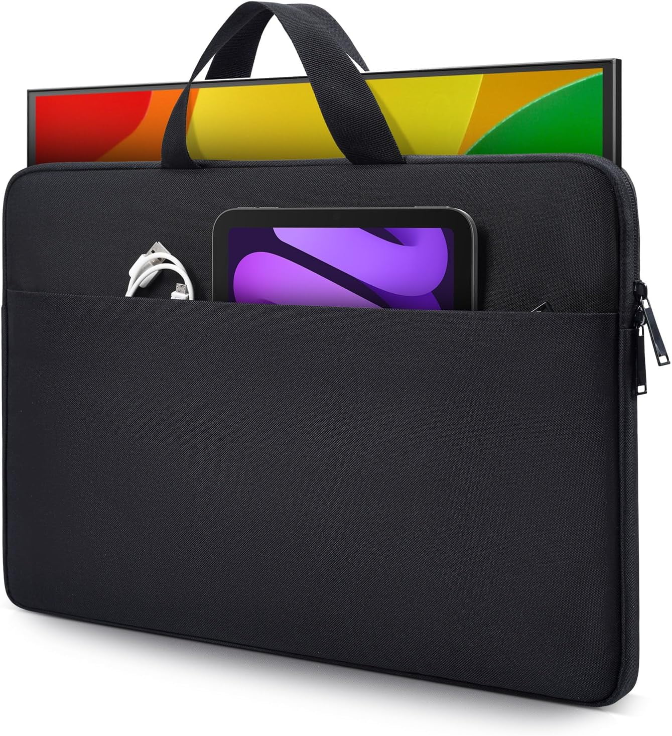 Hgudesign 22 Inch Portable Monitor Case, tective Carrying Sve for ...