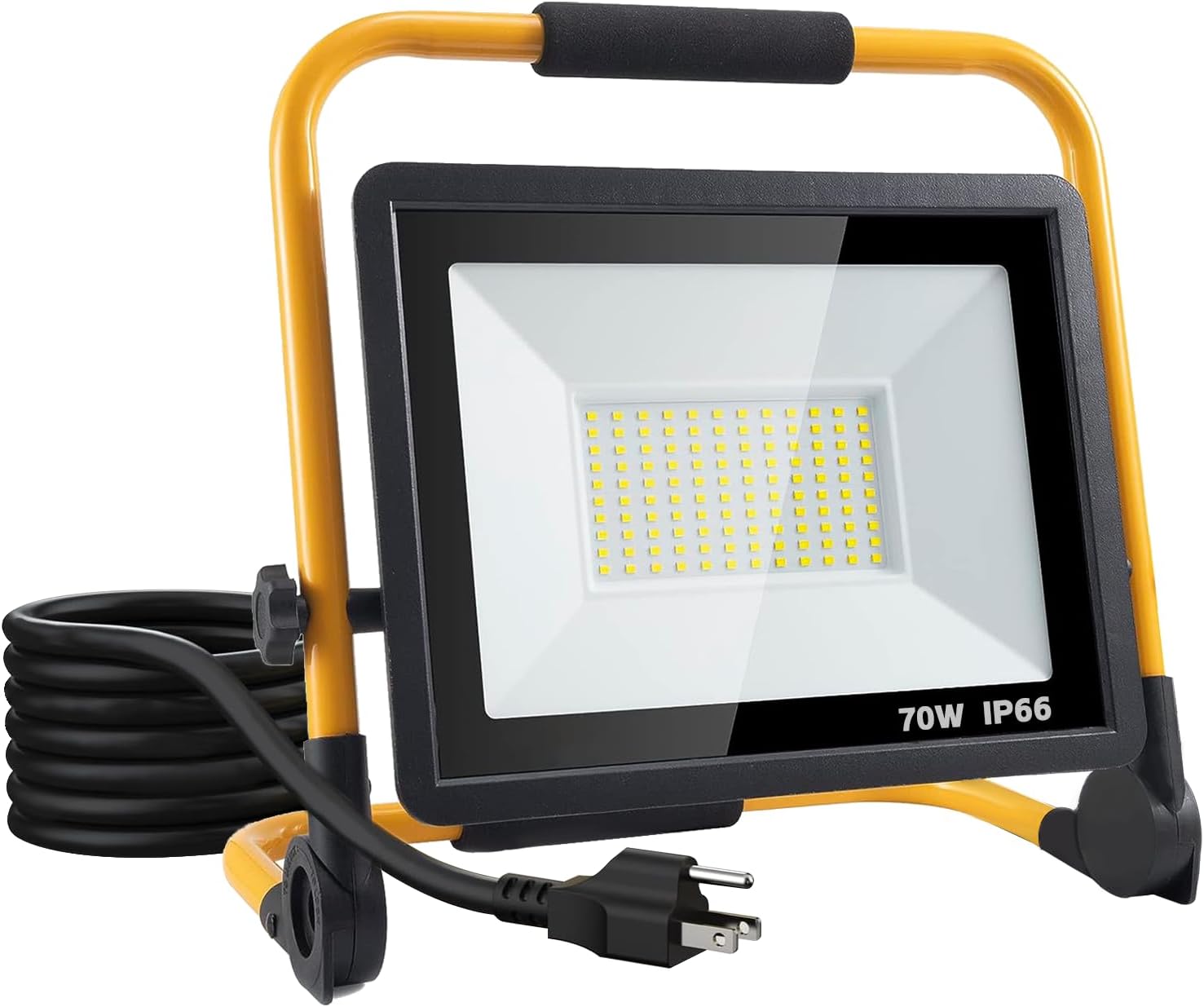 Hgudesign 70W 10000LM LED Work Light, IP66 Waterof Flood Lights ...