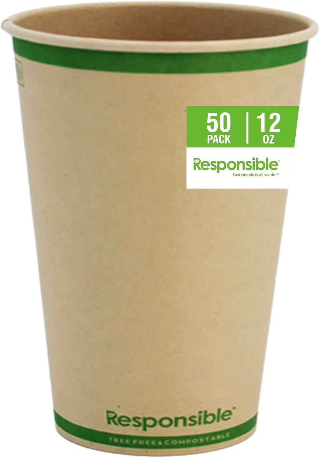Hgudesign Certied Comble 12 oz Paper Cups, Cold ＆ Hot Coffee Cups ...