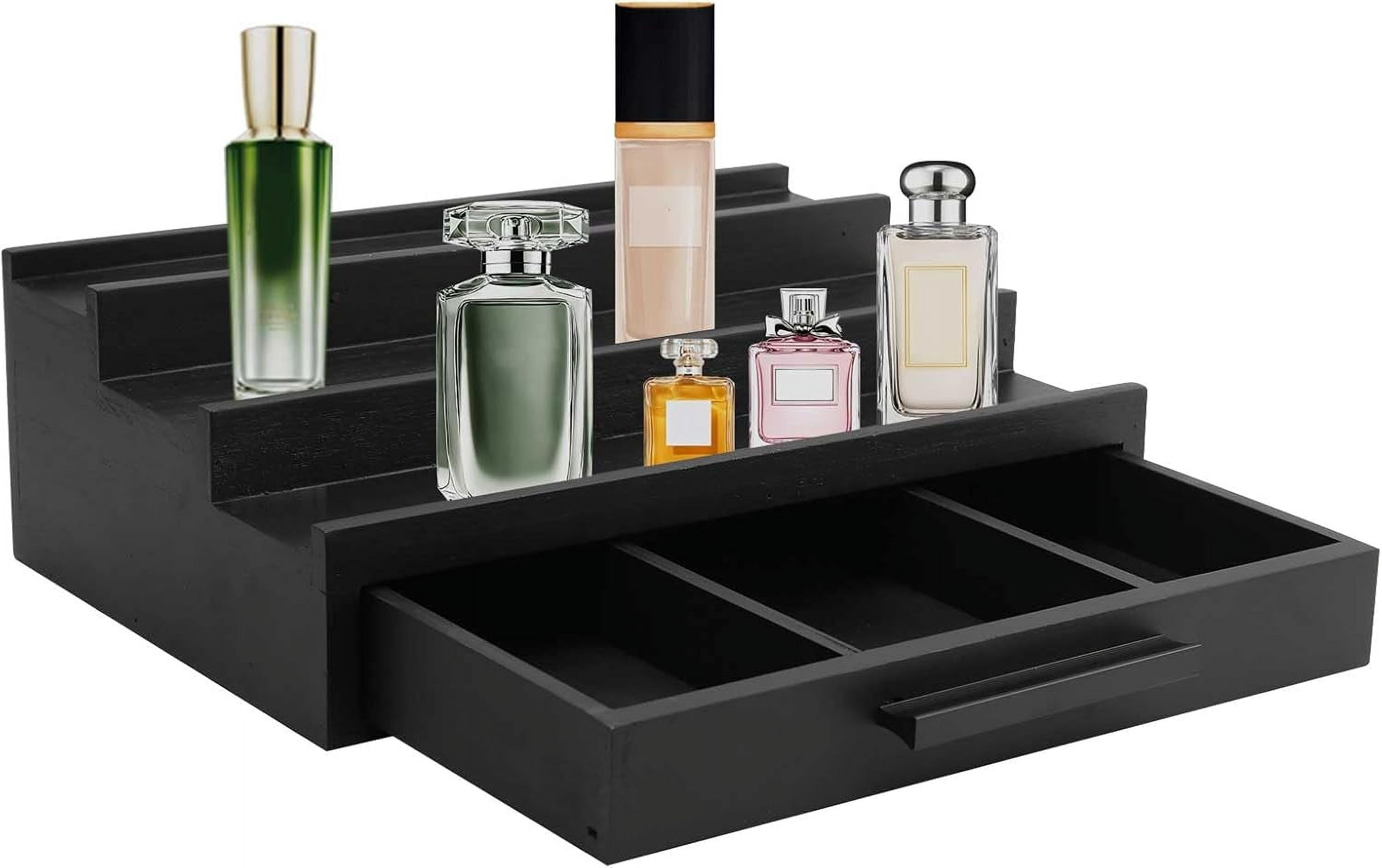 Hgudesign Cologne Organizer 3 Tier Elevated Cologne Display Shelf ...