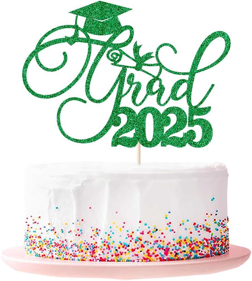 Hgudesign Congrats Grad Cake Tor Grad 2025 Graduation Decorations ...