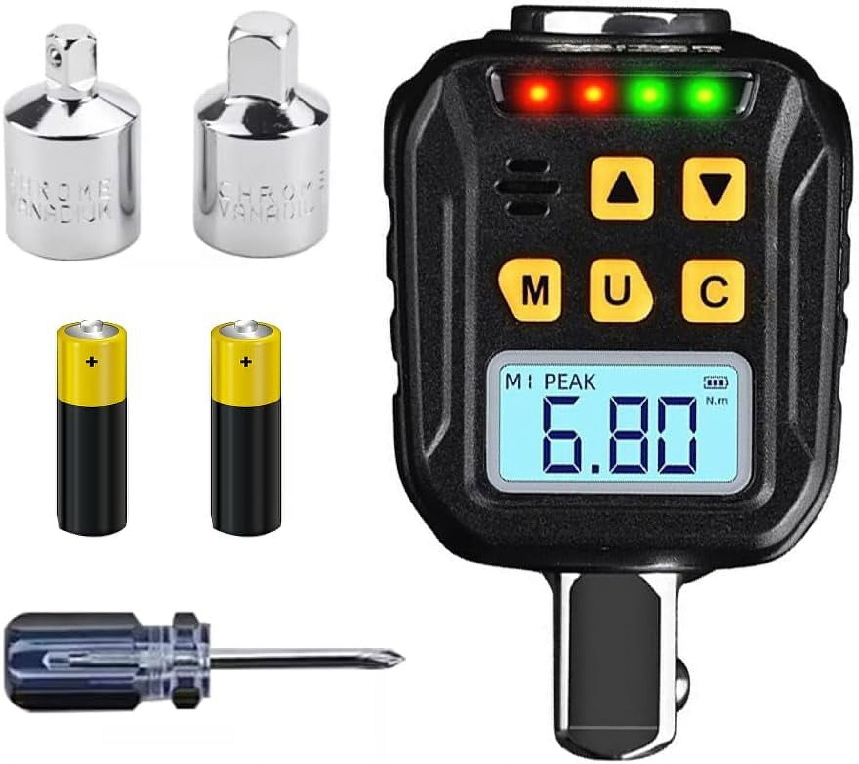 Hgudesign Digital Torque Meter Digital Backlight Display Wrench Torque ...