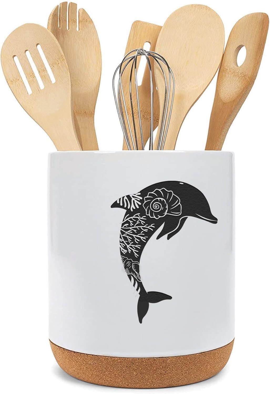 Hgudesign Dolphin Ocean Life Coral Sea Shells Animal Motif X-Large Cork ...