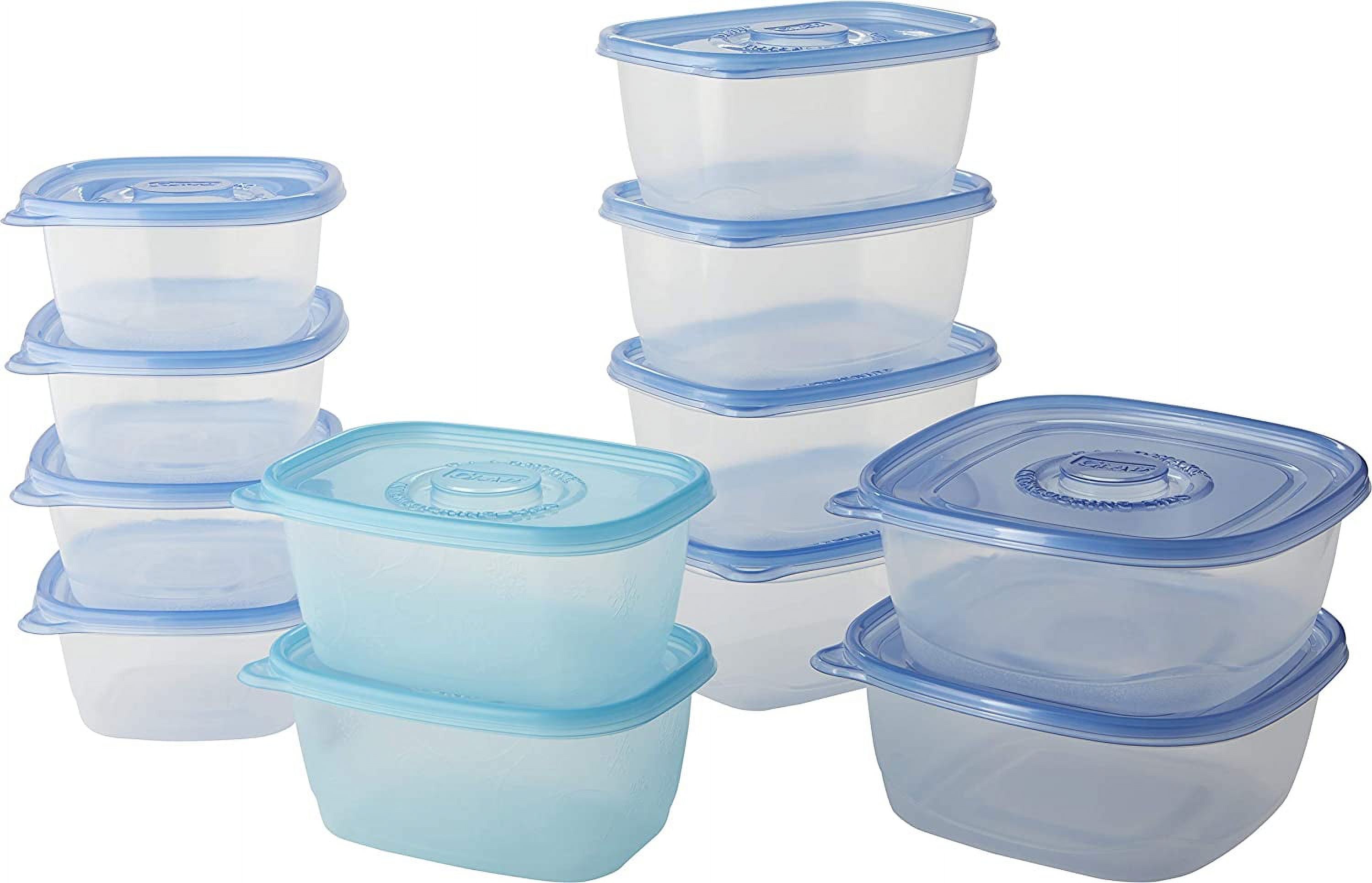 Hgudesign GladWare Food Storage Containers, Family Variety Pack, 24 ...