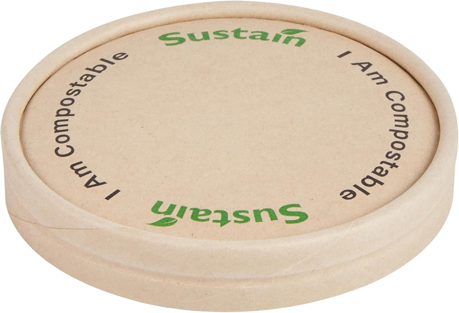 Hgudesign -LIDS ONLY: Sustain Round Paper Soup Container Lids, 50 ...