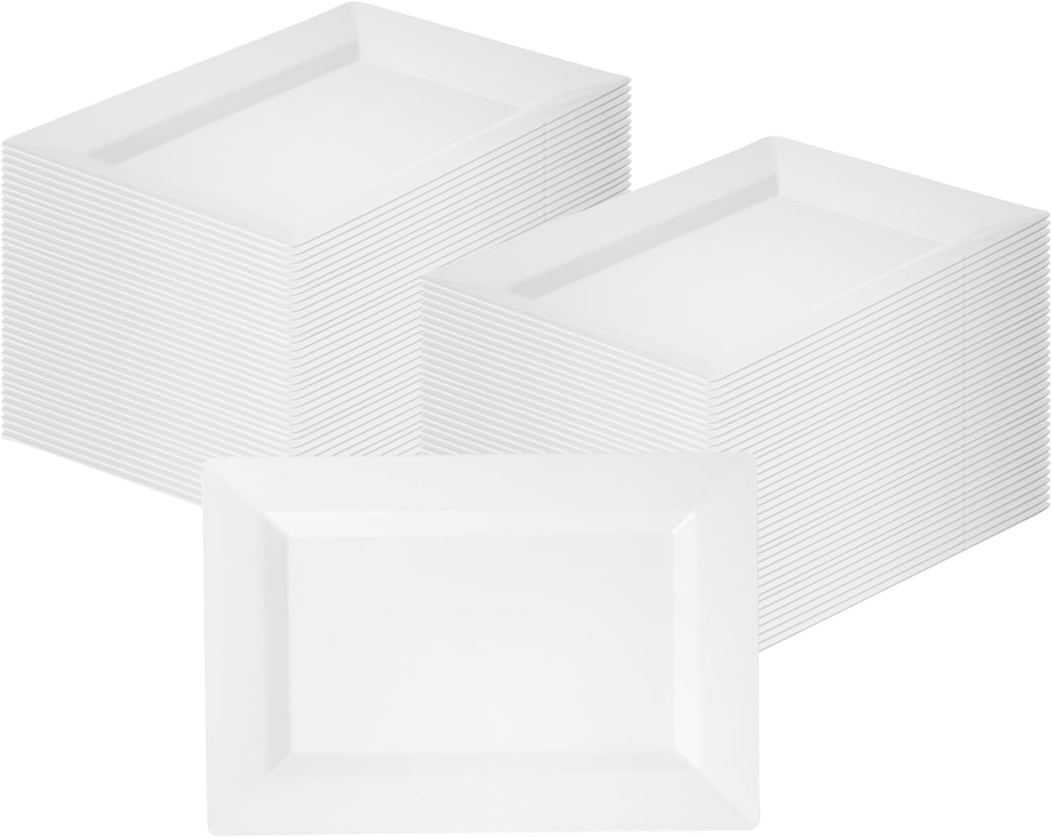 Hgudesign Moderna 7.5 x 5.3 Inch Premium Disposable Plates 10 ...