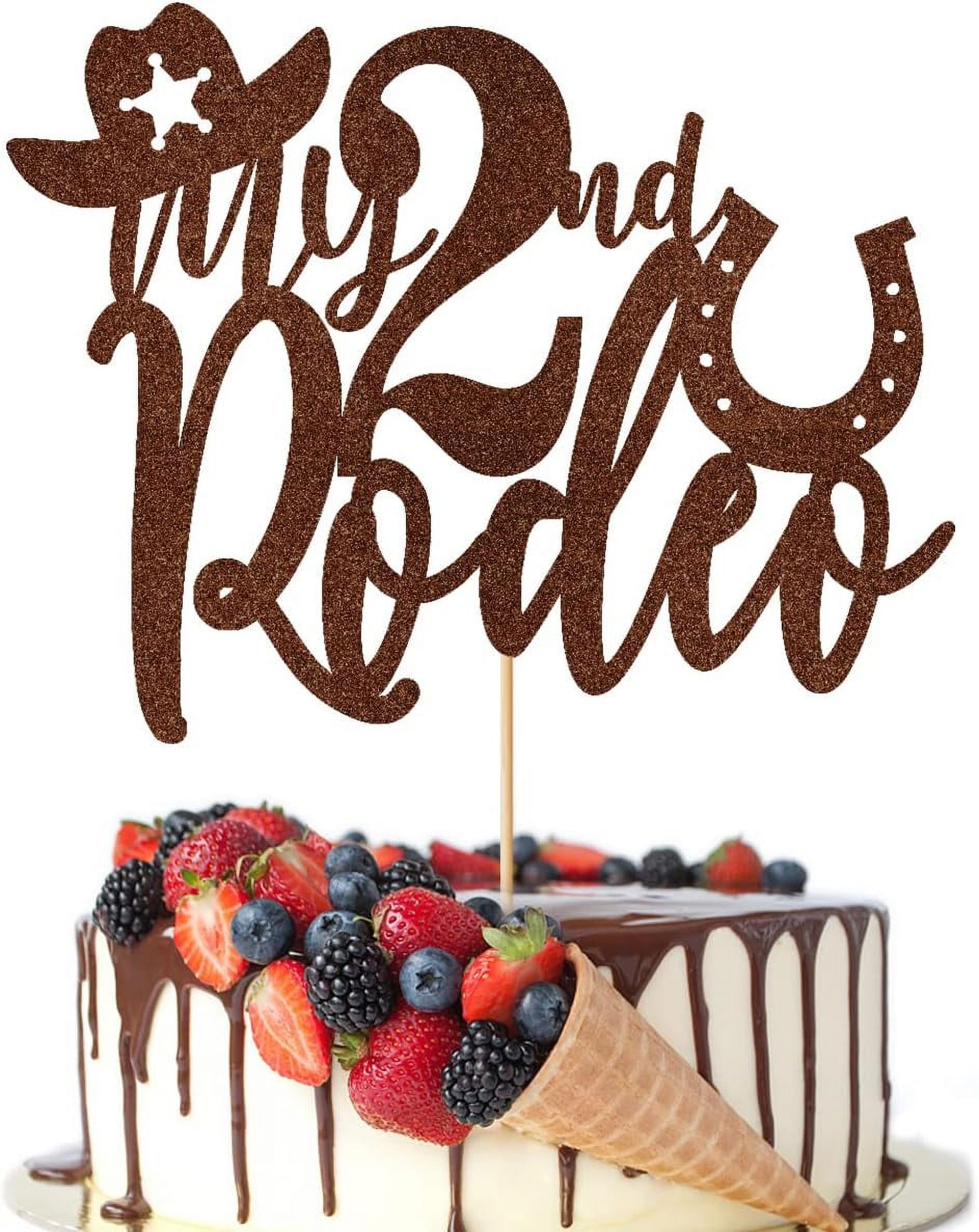 Hgudesign My 2nd o Cake Tor, second Birthday Cake tor,Western Little ...