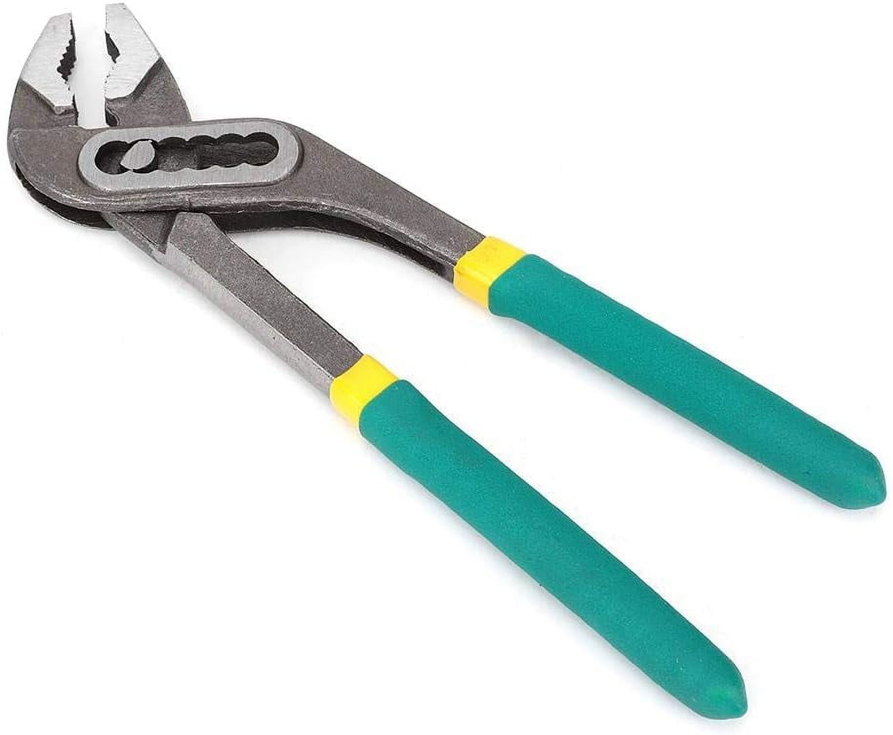 Hgudesign Pump Pliers, 45# Steel Tongue and Groove Pliers Set, Heavy ...