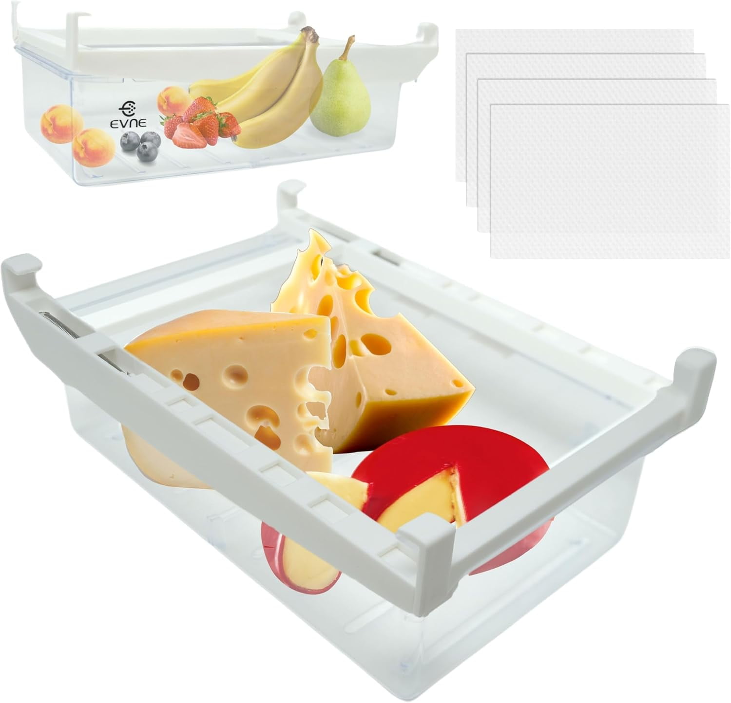Hgudesign Refrigerator Drawers Fridge Drawer Organizer Fridge Organizer ...