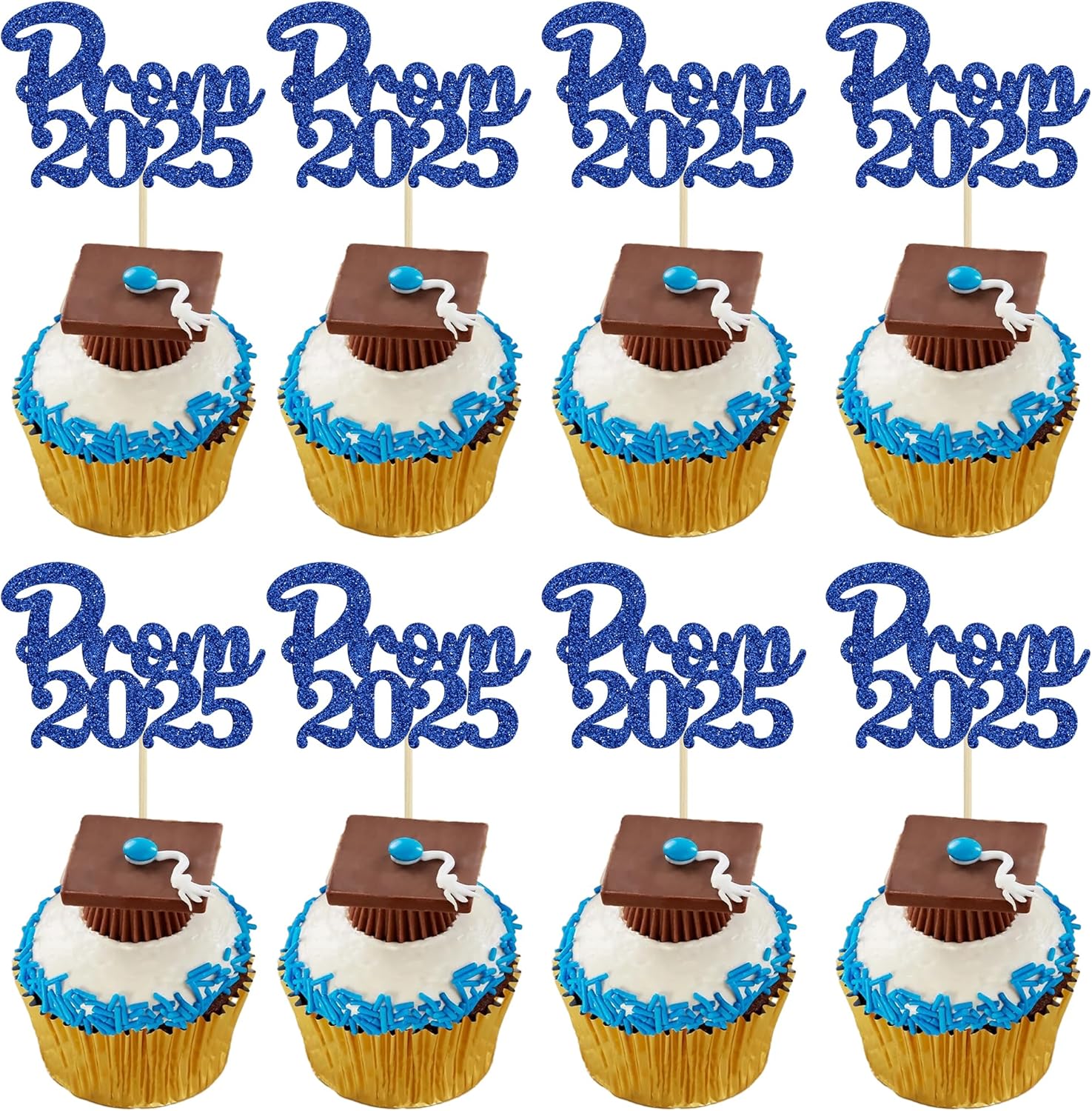 Hgudesign use 24Pcs m 2025 Cupcake Tors m 2025 Decorations 2025 ...