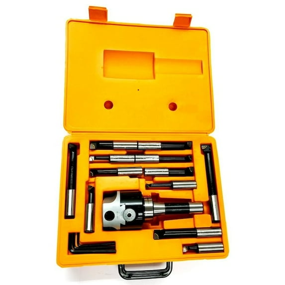 Hhip Boring Tool Set,w/3" Head R8 Shank 1001-0107 - Walmart.com