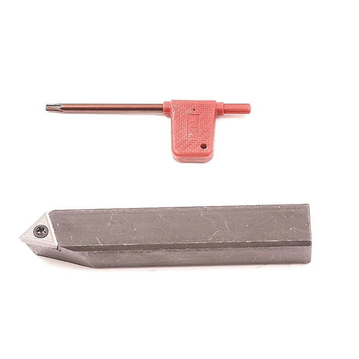 Hhip 3/8" BR6 Indexable Carbide Turning Tool 2003-0113 - Walmart.com