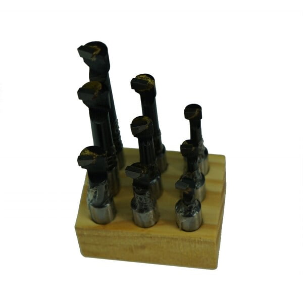 Hhip 3/8" C-6 9 Piece Boring Bar Set 1001-0001 - Walmart.com