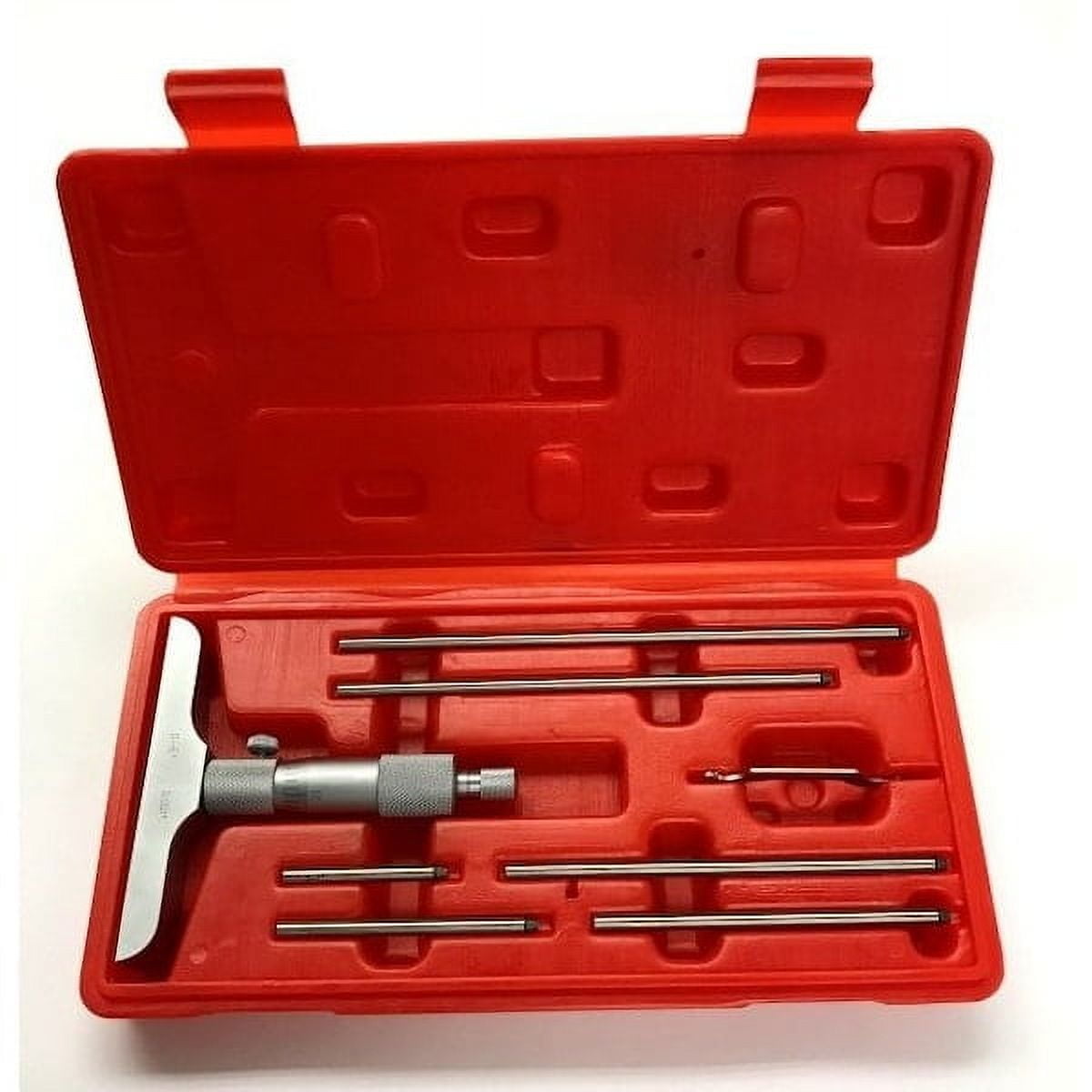 Hhip Depth Micrometer Set,w/4" Base 6" 4500-0002 - Walmart.com