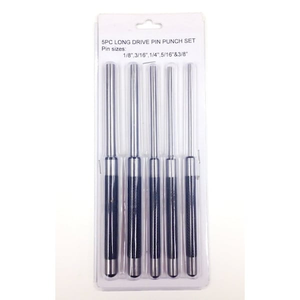 Hhip 5 Piece Extra Long Drive Pin Punch Set 8600-4103 - Walmart.com