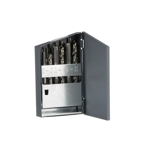 Hhip High Speed Stl Tap/Drill Combo Set No.6- 1011-0018 - Walmart.com