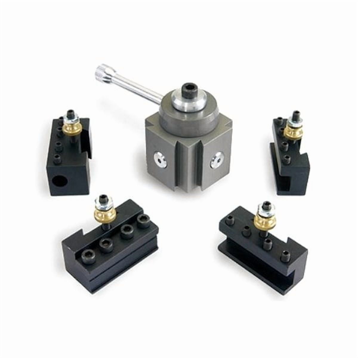 Hhip Mini Aluminum Quick Change Tool Post & Holder Kit 3900-5350 ...