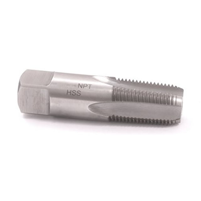 Hhip Npt High Speed Steel Taper Pipe Tap 3/8- 1011-3220 - Walmart.com