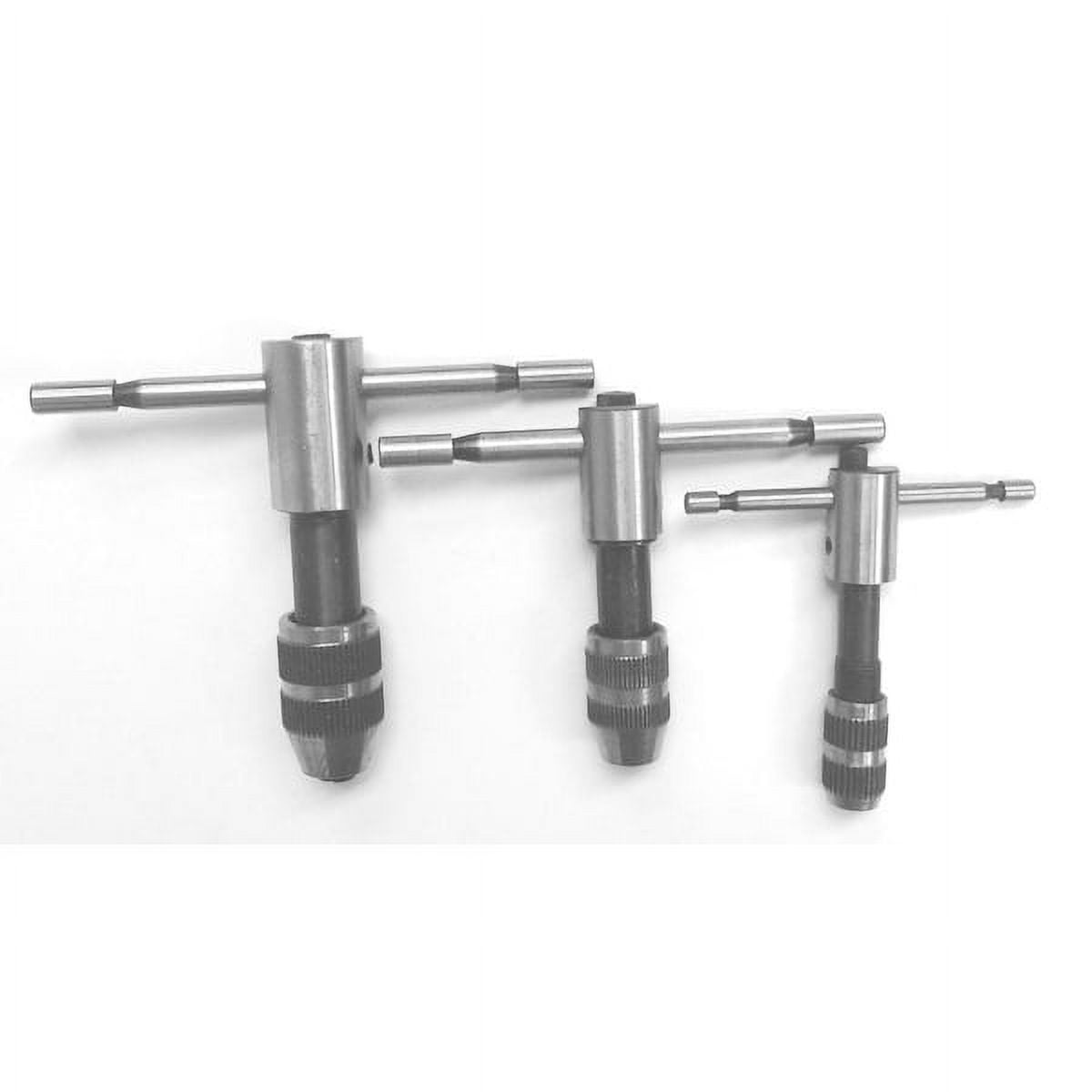 Hhip Ratchet T-Handle Tap Holder Set 3Piece 3900-0240 - Walmart.com