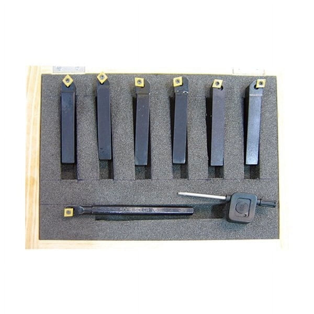 Hhip Shank Mini Tool Holder Set 1/4" 7Piece 2003-0250 - Walmart.com