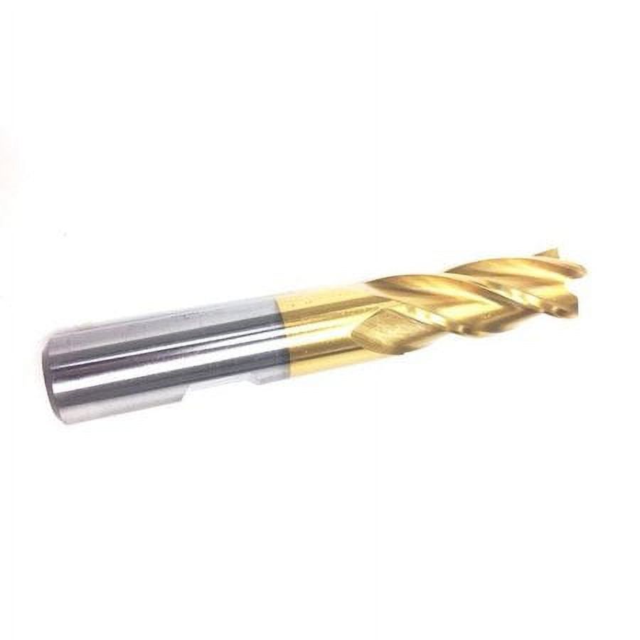 Hhip Tin Single End Center Cut End Mill 4Flut 5828-0250 - Walmart.com
