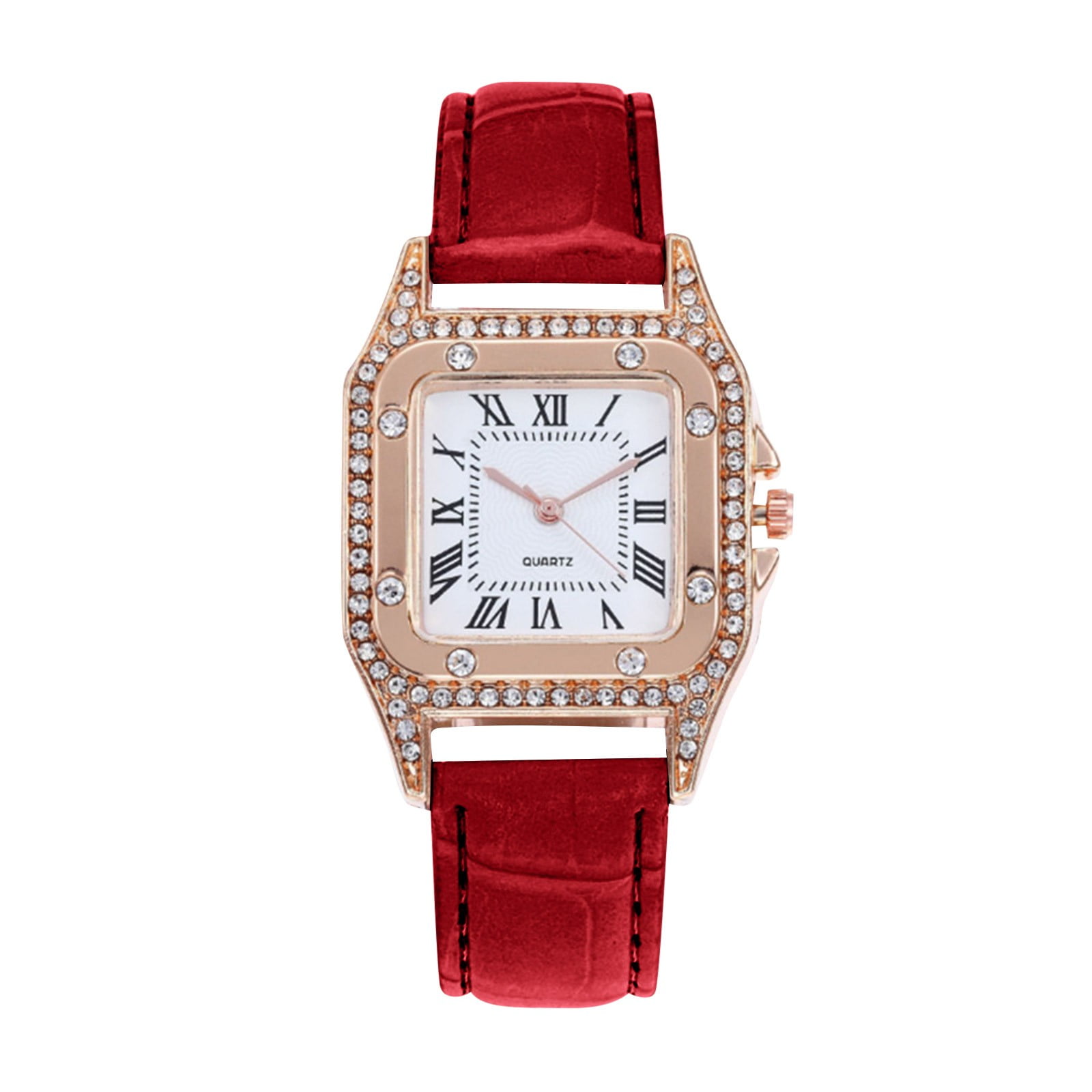 Hhsjcl Watch Band Calendar Analog And Digital Watch Women Watch Simple ...