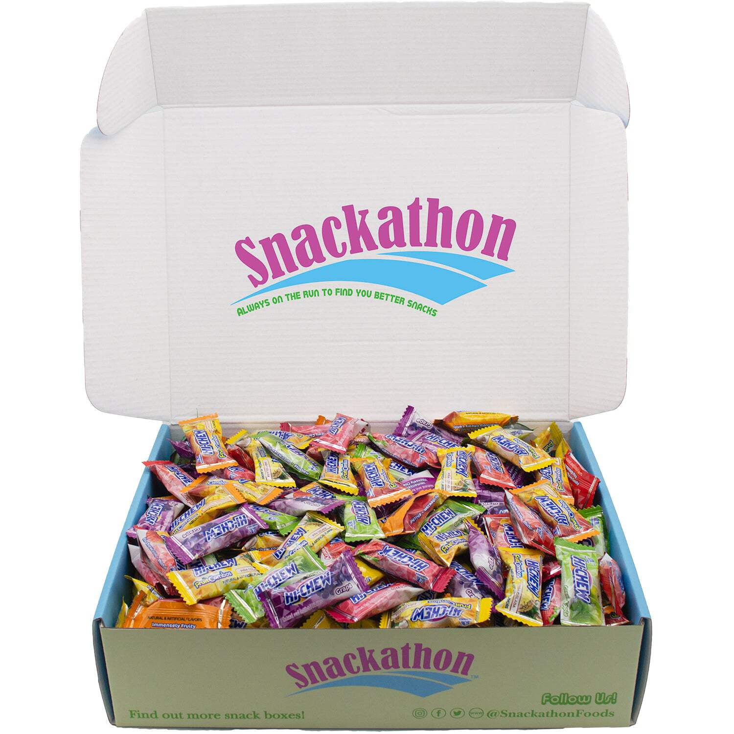 Hi Chew 6 Flavors, Bulk 330+ Pieces, 4 Pound (Hi Chew Fruit Strawberry ...