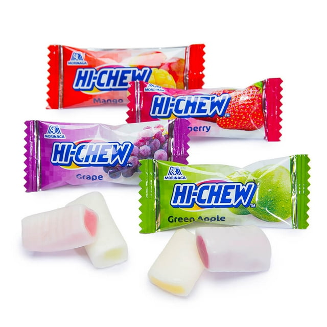 Hi-Chew Fruit Chews Individually Wrapped Candy Assorted Flavors Bulk ...