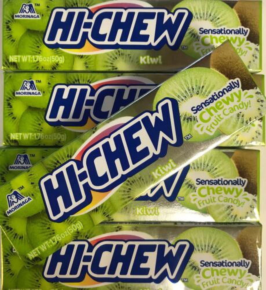 Hi-Chew Kiwi Japanese Chewy Fruit Candy 20 PACKS FREE SHIPPING ...