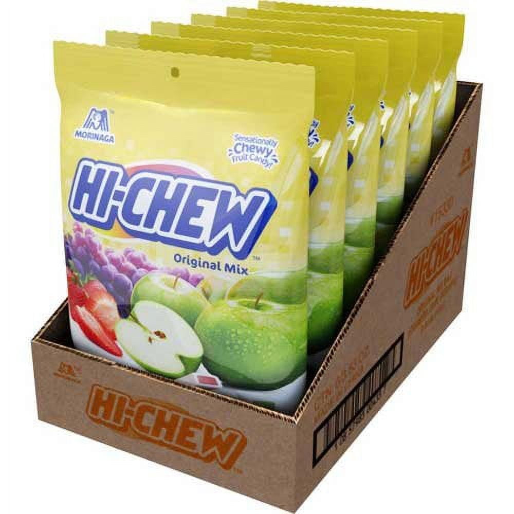 Hi Chew Strawberry Grape And Green Original Mix Candy, 3.53 Ounce Peg ...
