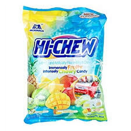 Hi-Chew Tropical Mix Chewy Fruit Candy (Pack of 8) - Walmart.com