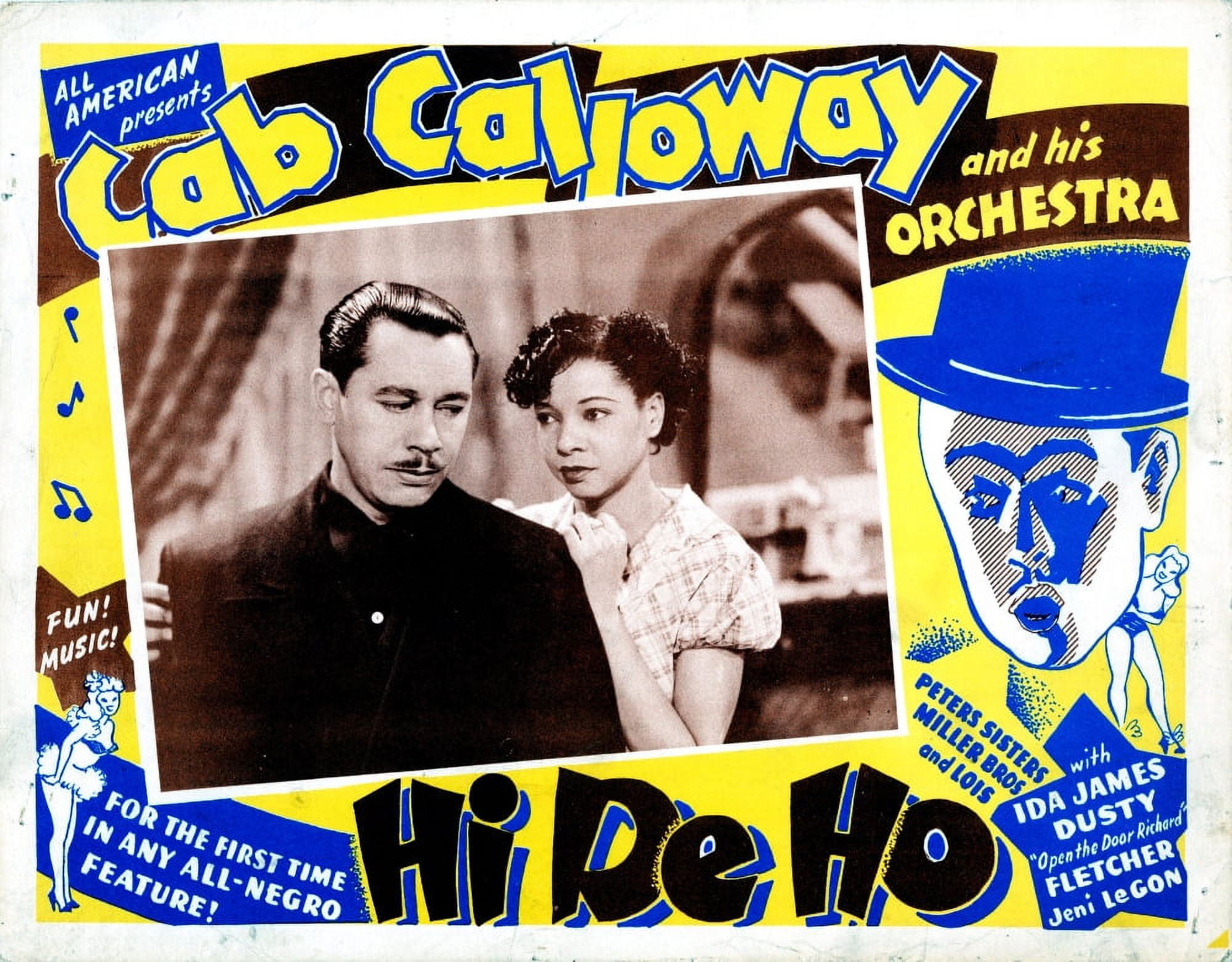 Hi De Ho Us Lobbycard Cab Calloway Jeni Le Gon 1947 Movie Poster Masterprint (28 x 22) - Walmart.com