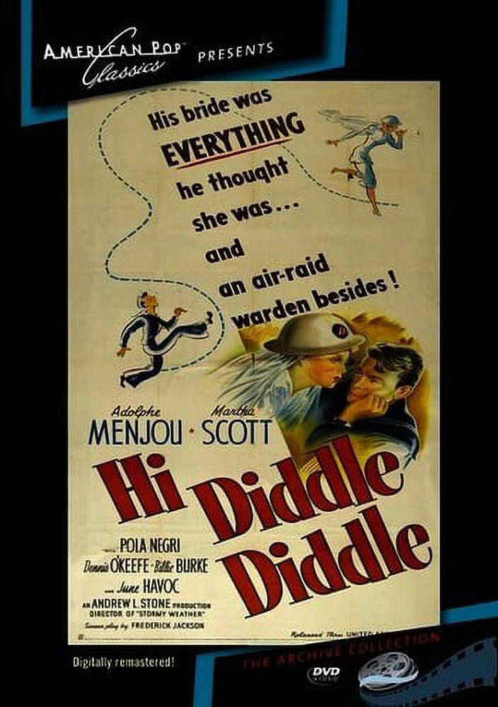 Hi Diddle Diddle (DVD), American Pop Classic, Comedy - Walmart.com