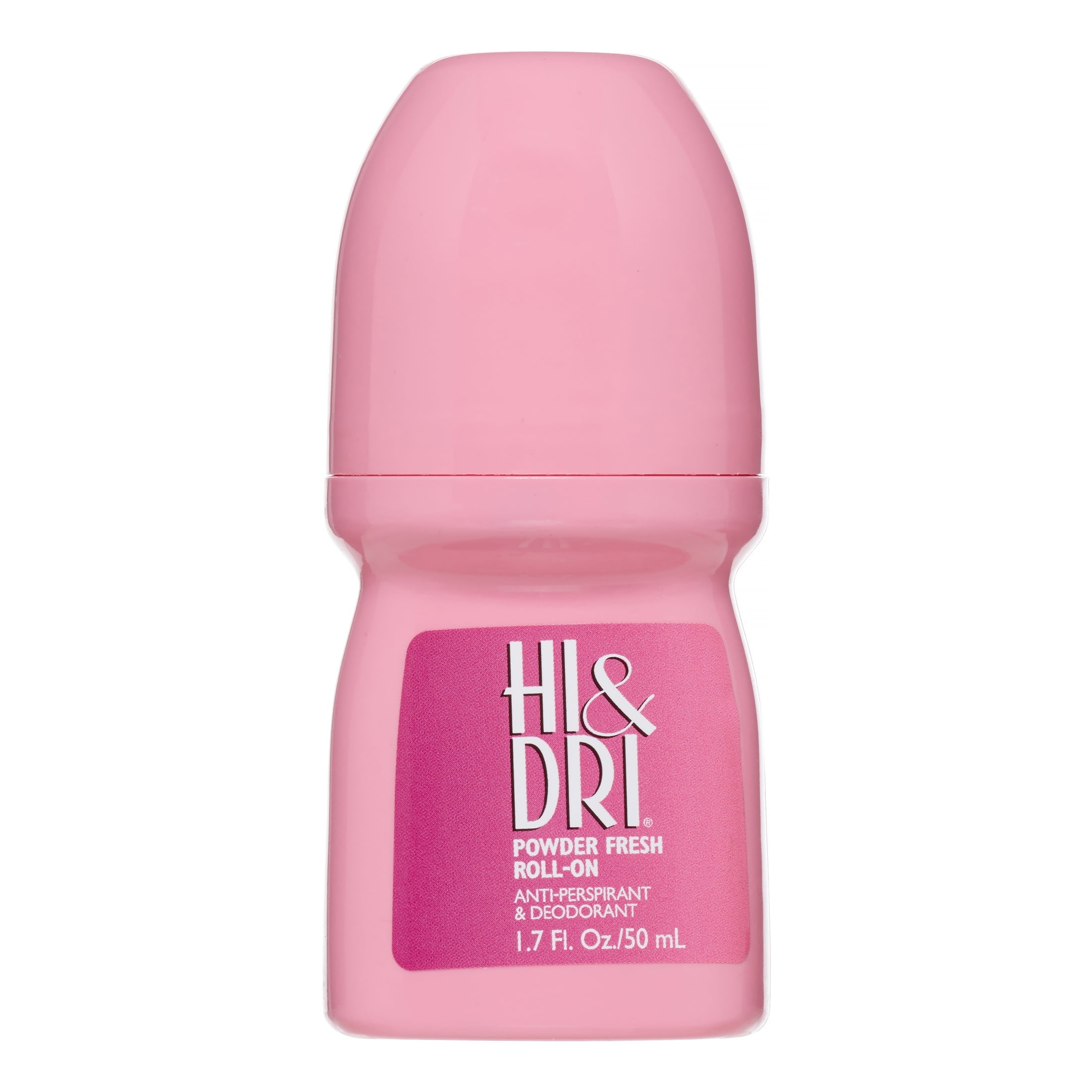 Hi & Dri Roll On Anti-Perspirant & Deodorant, Powder Fresh, Clear ...