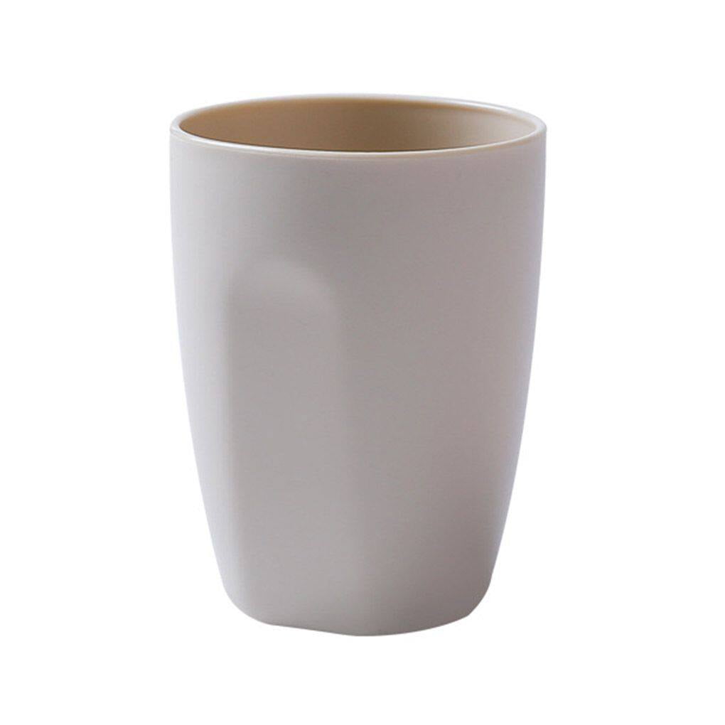 Hi.FANCY 400ml Simple Design Bathroom Rinsing Wash Tooth Mug Plastic ...