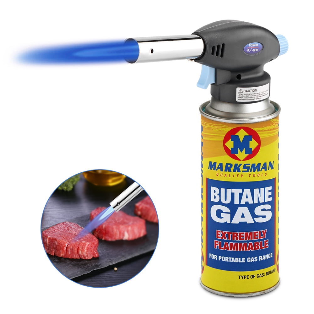 Hi FANCY Flamethrower Welding Gun Burner Kitchen Torch BBQ Guns Butane ...
