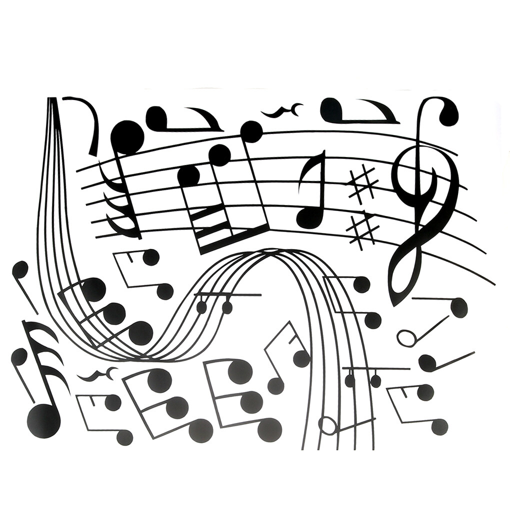Drawings Of Music Notes