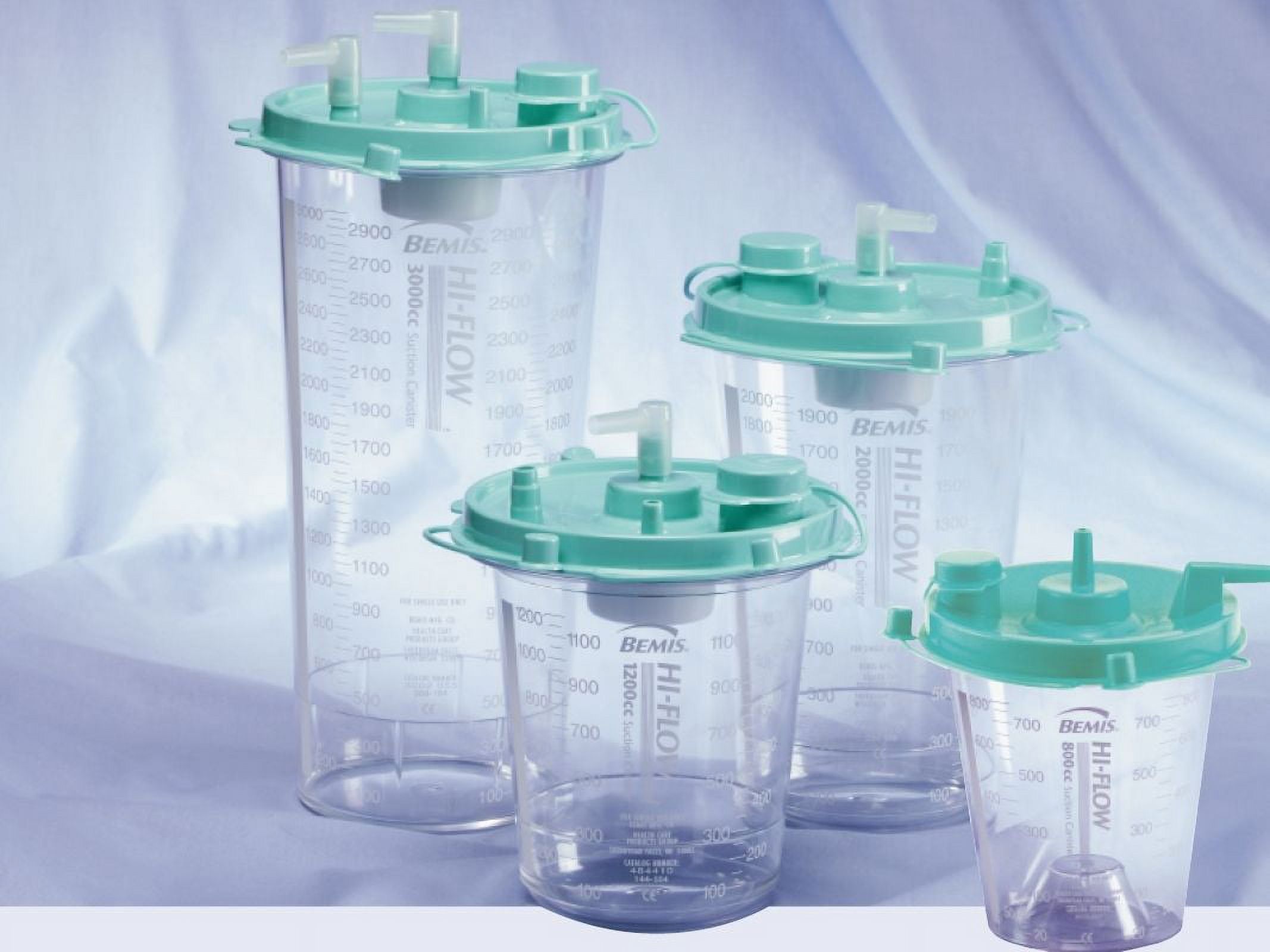 Hi-Flow Rigid Suction Canister for use with Bemis Quick-Drain Systems ...