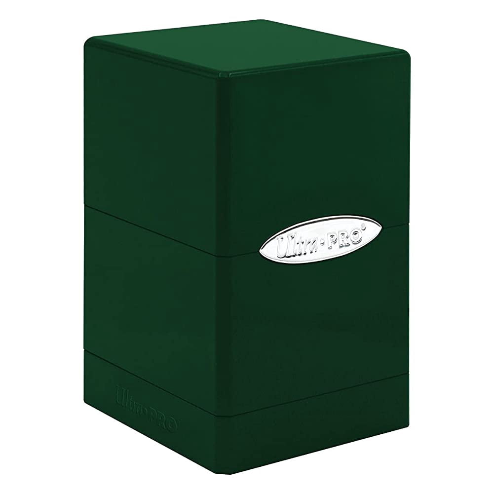 Ultra Pro Satin Tower Deck Box - Emerald New - Walmart.com