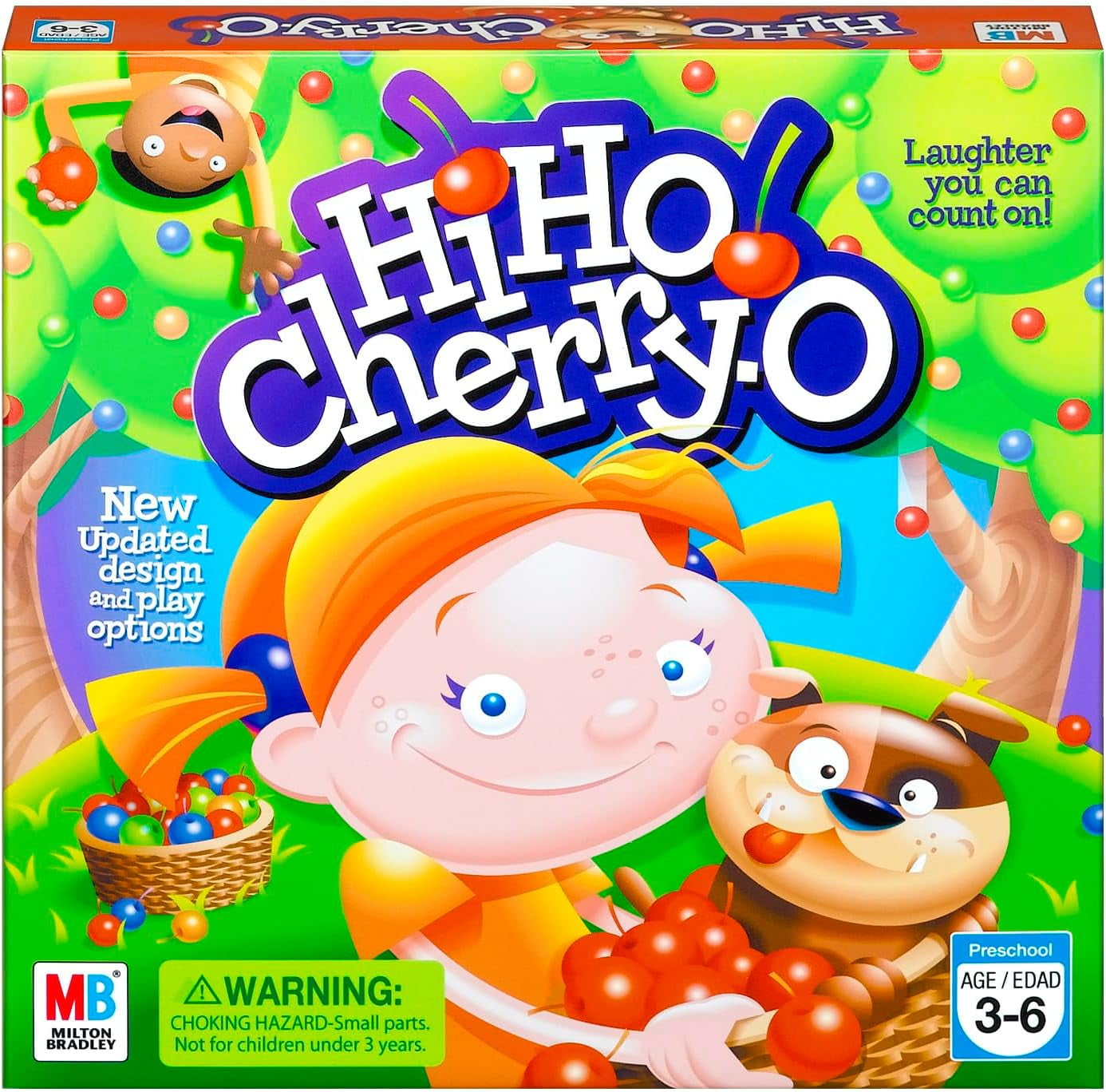 Hi Ho Cherry-O Board Game for 2 to 4 Players Kids Ages 3 and Up ...