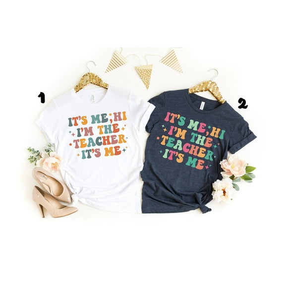 Hi Im The Teacher Shirt Gift for Teachers Teacher Life Shirt Teacher ...