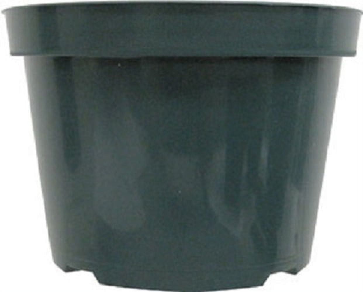 Hi Islander Group Circle Green Plastic Plant Pot - Walmart.com