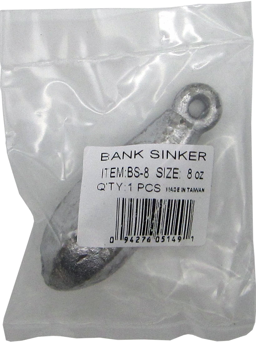 Izuo Brothers BS-8 Lead Bank Fishing Sinker for Saltwater - Walmart.com